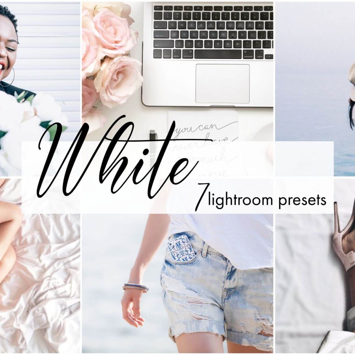 7 presets for perfect white color - Mobile presets for Lightroom